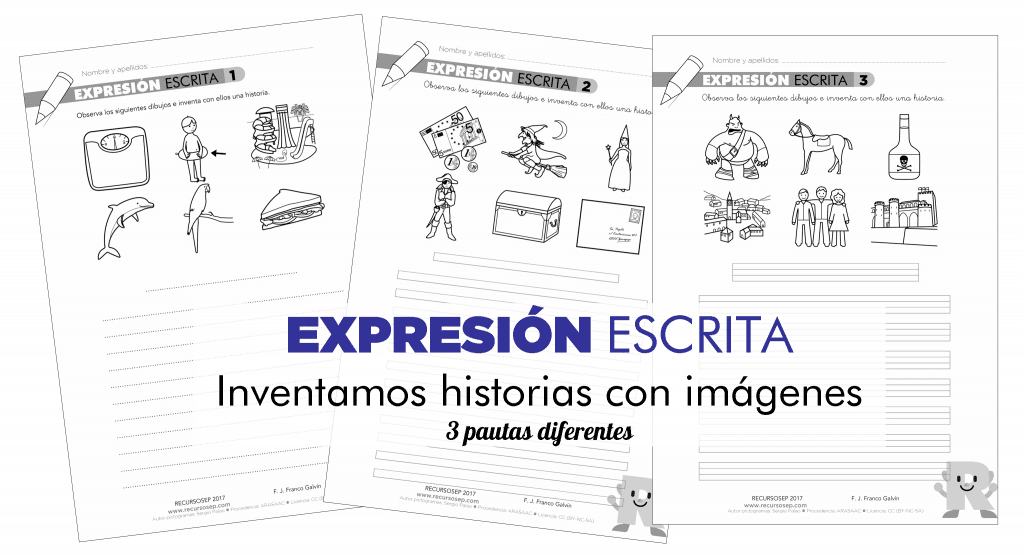 EXPRESIÓN ESCRITA – Inventamos historias a partir de imágenes
