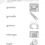 Taller de lectoescritura: LETRA Q – Hojas de lectura y actividades