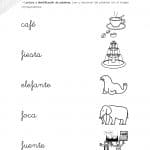 Hojas de lectura y cuadernillo de actividades: letra F