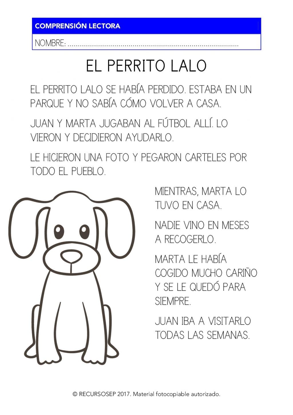 comprension-lectora-recursosep-el-perrito-lalo-mayusculas-001