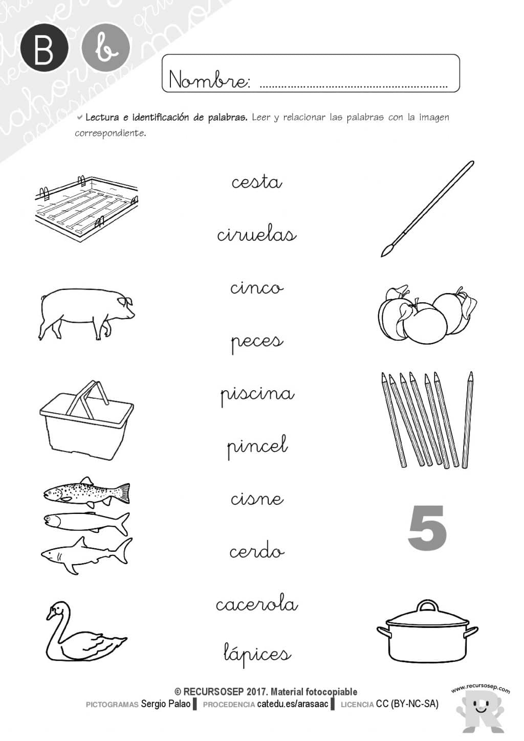 Cuadernillo de lectura y escritura: grupos CE, CI