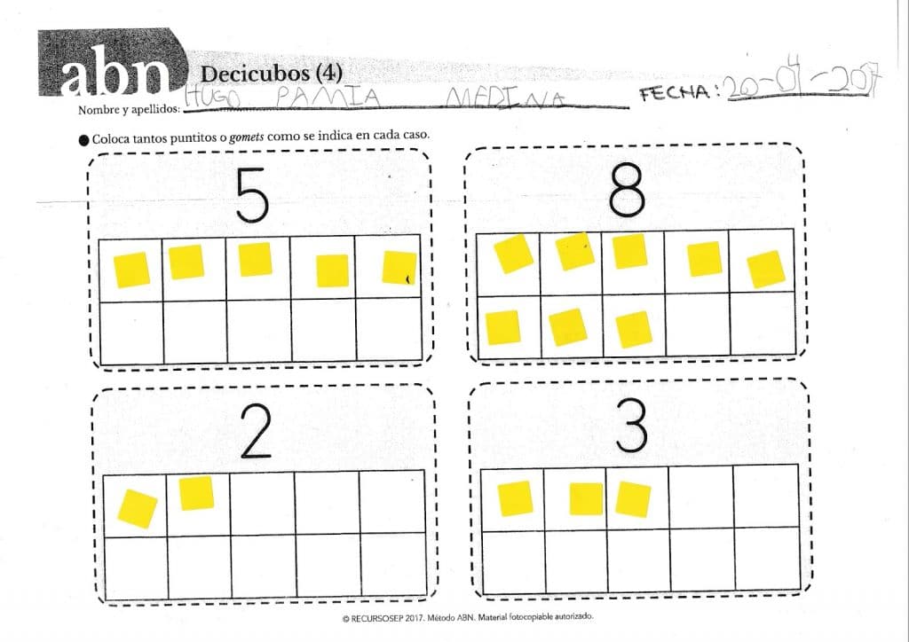 Recopilación de material ABN para INFANTIL: juegos, fichas descargables ...
