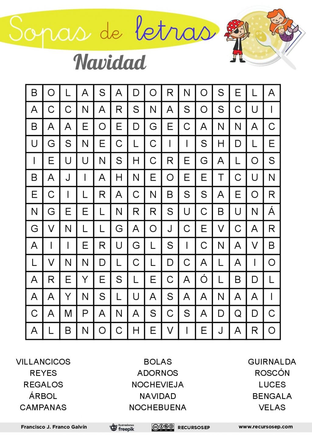 Sopa De Letras | PDF