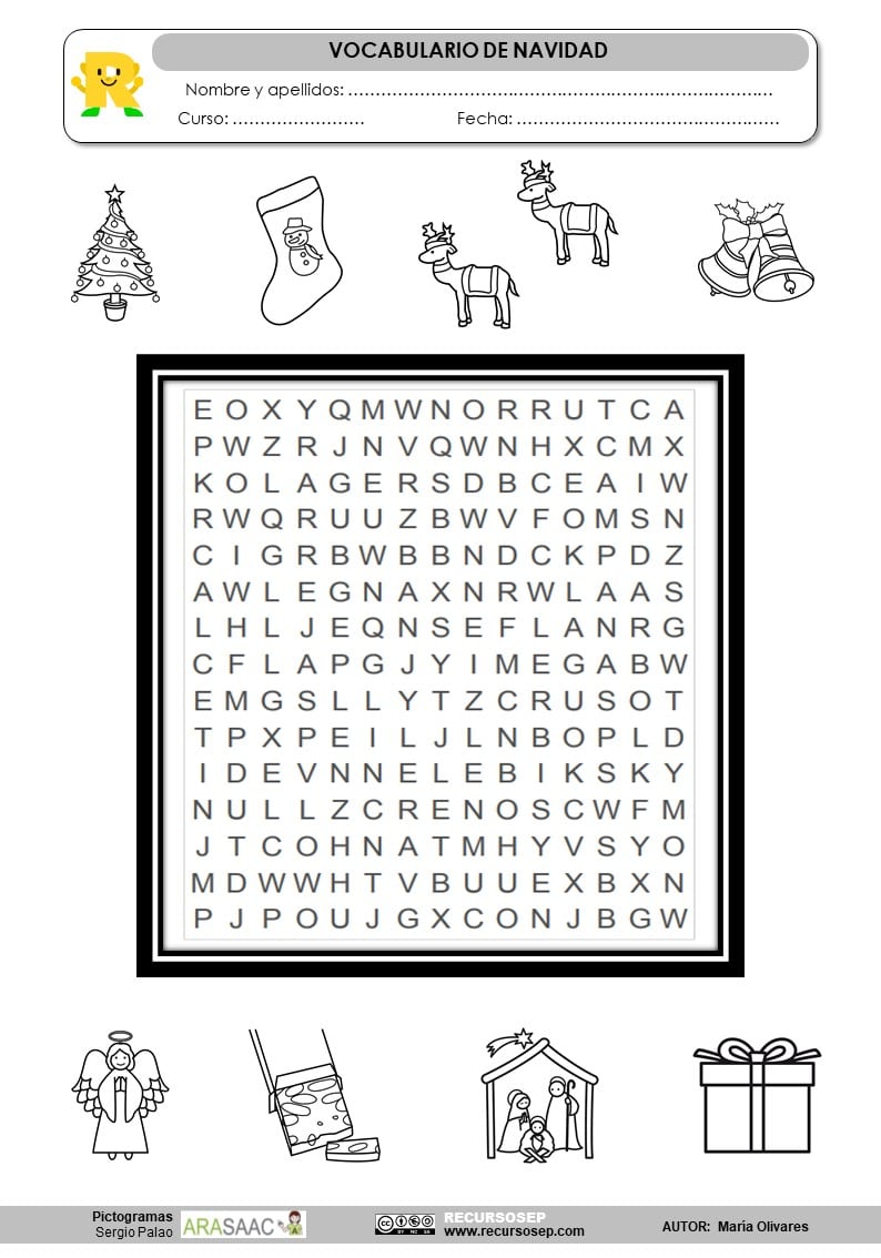 MÁS DE 40 ACTIVIDADES NAVIDEÑAS para el aula y para casa [GRATIS]