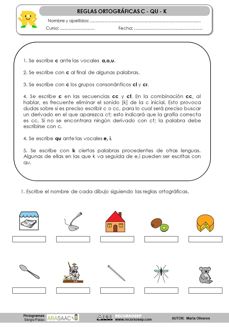reglas ortograficas c qu k (1)