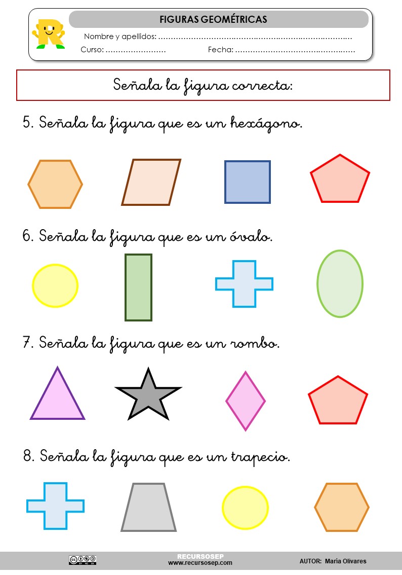 Figuras Geometricas Segundo Grado Tpt