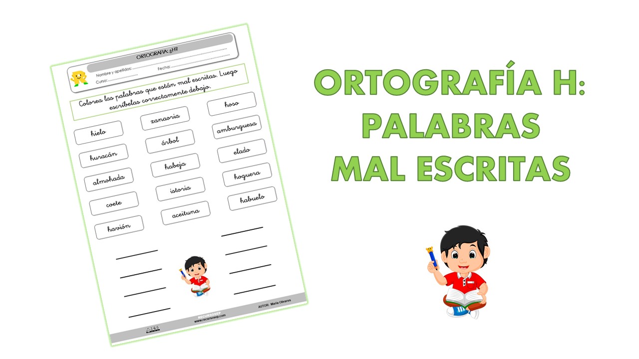 portada ortografia H