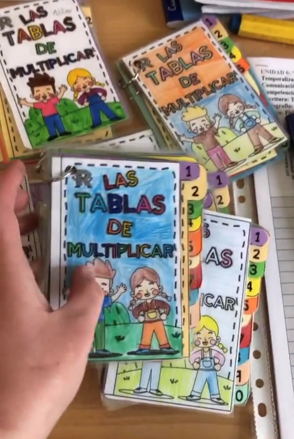 SÚPER FLIPBOOK – Las tablas de multiplicar