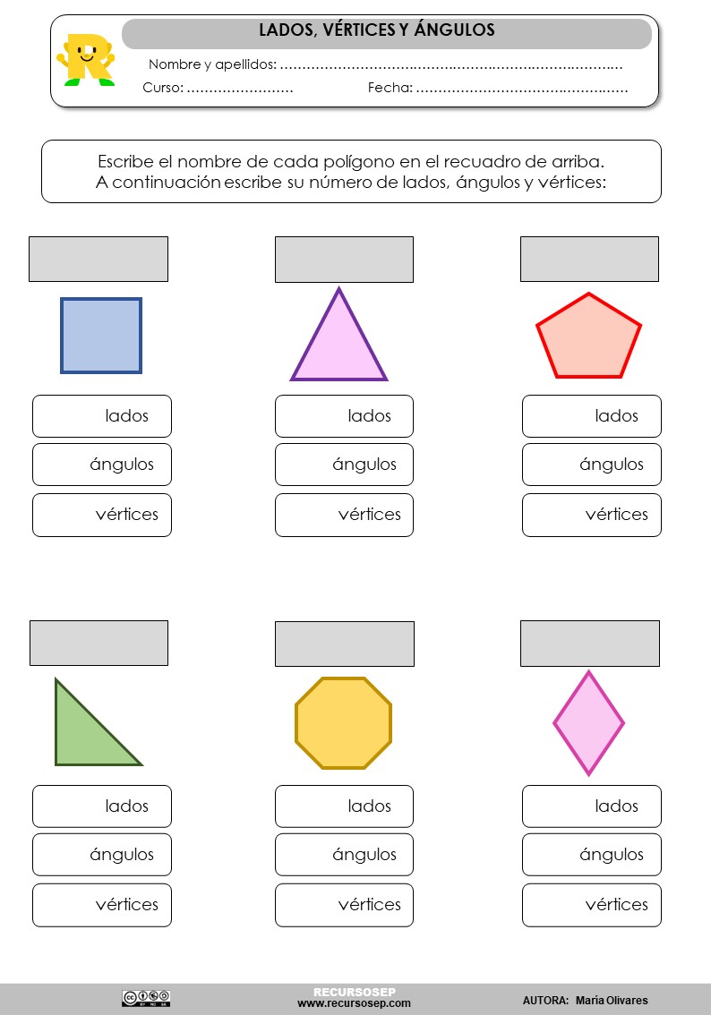 Hojas De Trabajo De ángulos Correspondientes