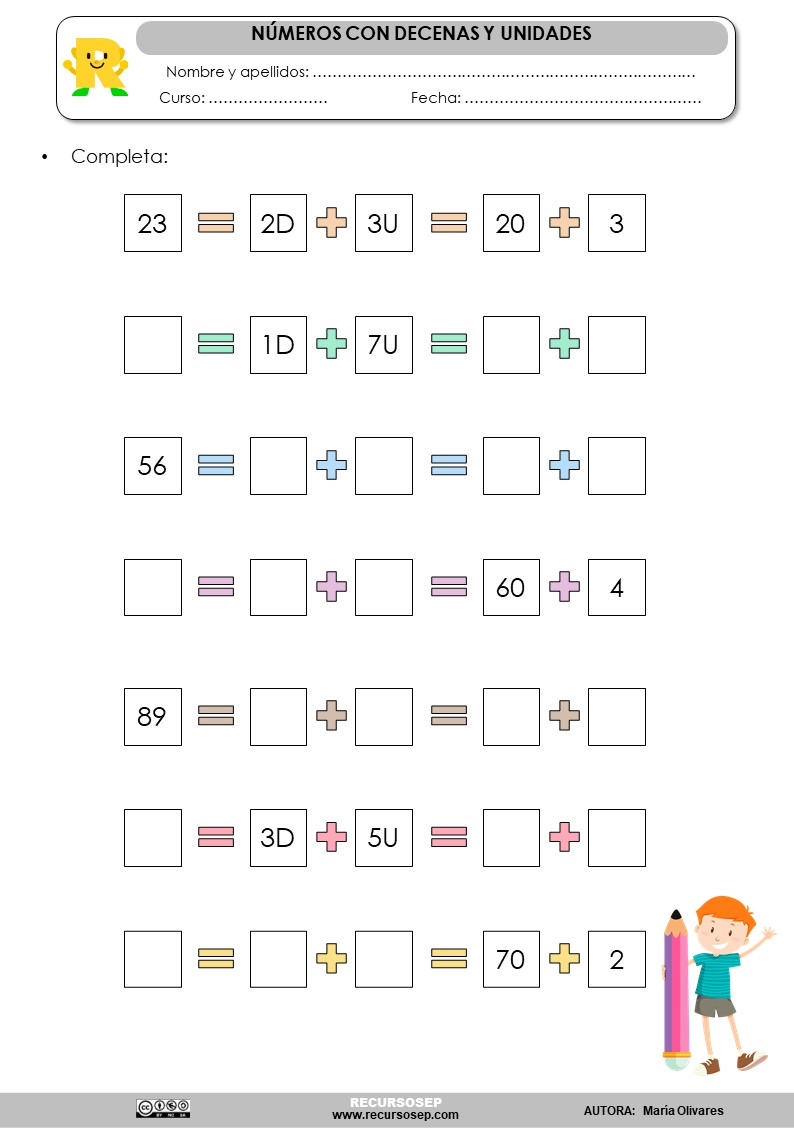 números con decenas y unidades (1)