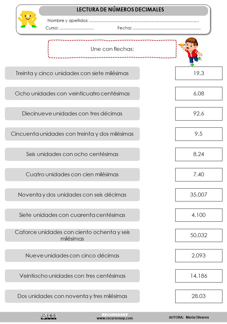números decimales números decimales