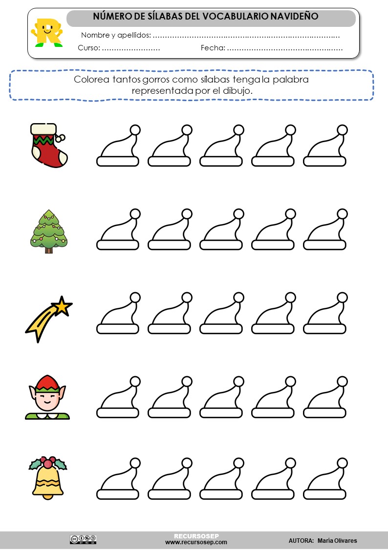 silabas vocabulario Navidad (1)