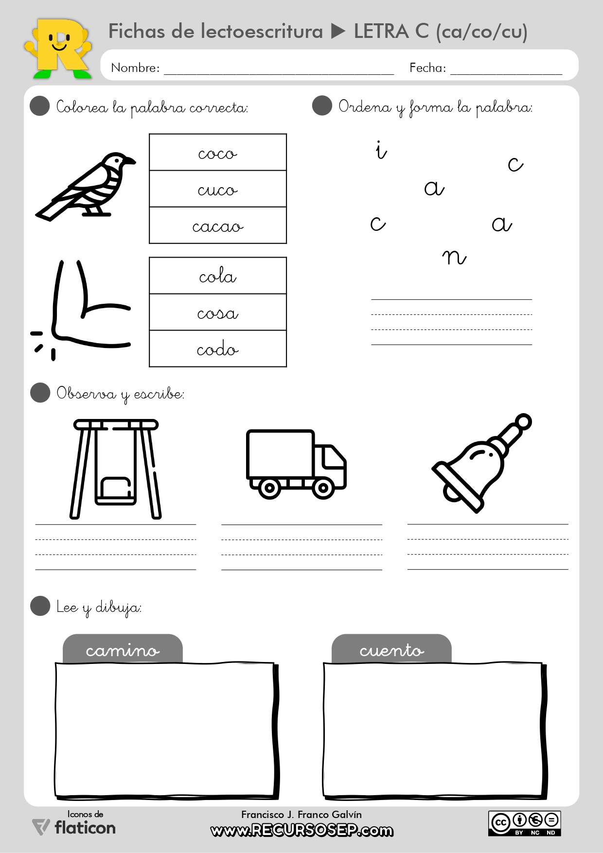 9-fichas-lectoescritura-montessori-recursosep-letra-C-ca,co,cu copia ...