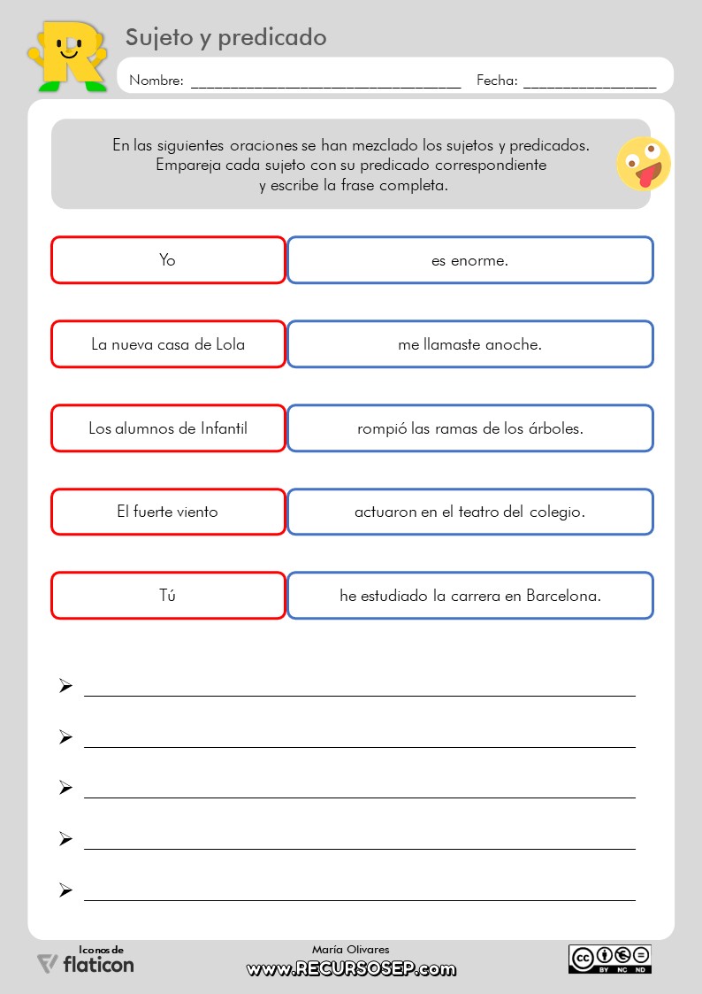 sujetos y predicados (2)
