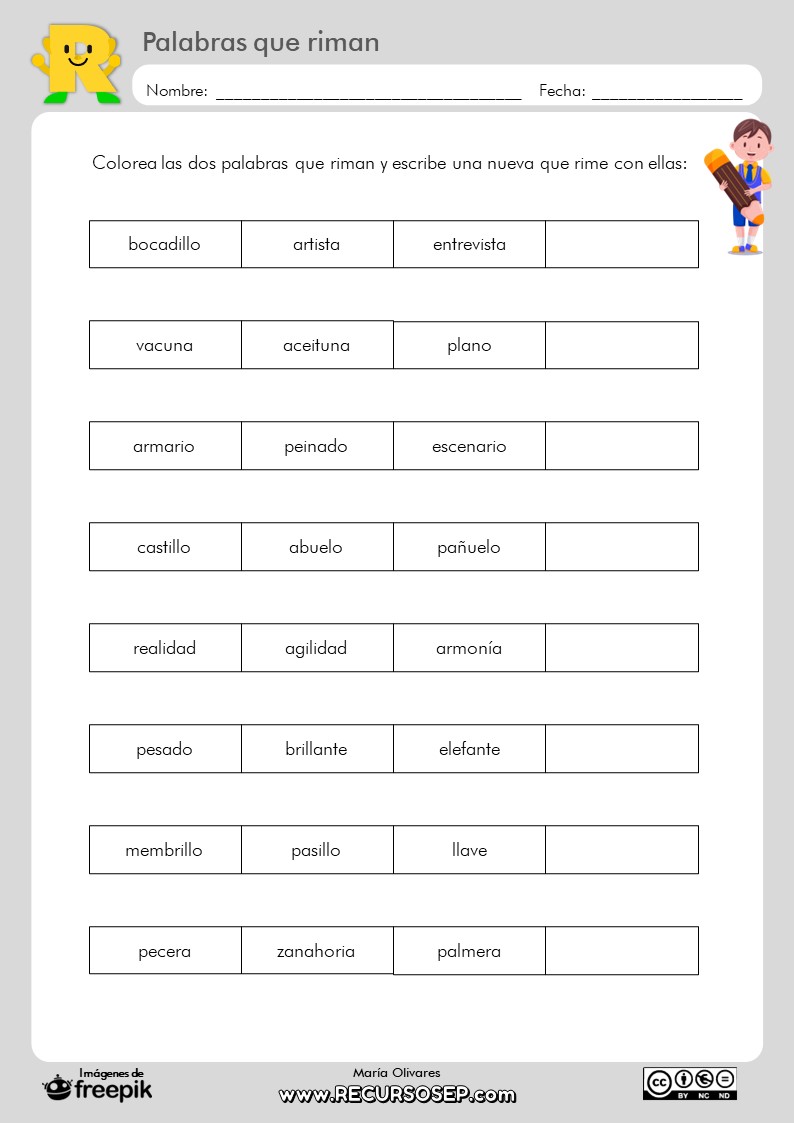palabras que riman (2)