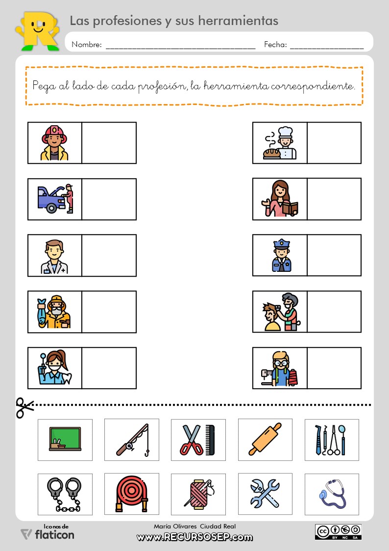 herramientas profesiones