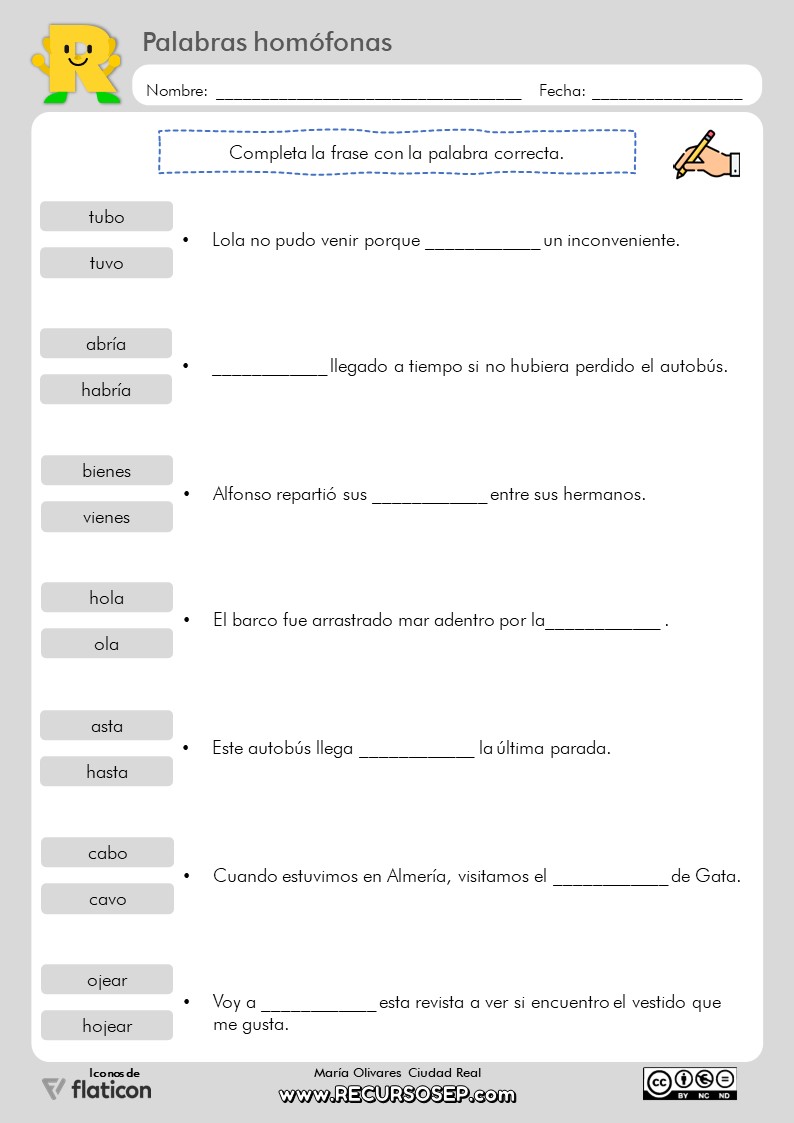 palabras homófonas (2)