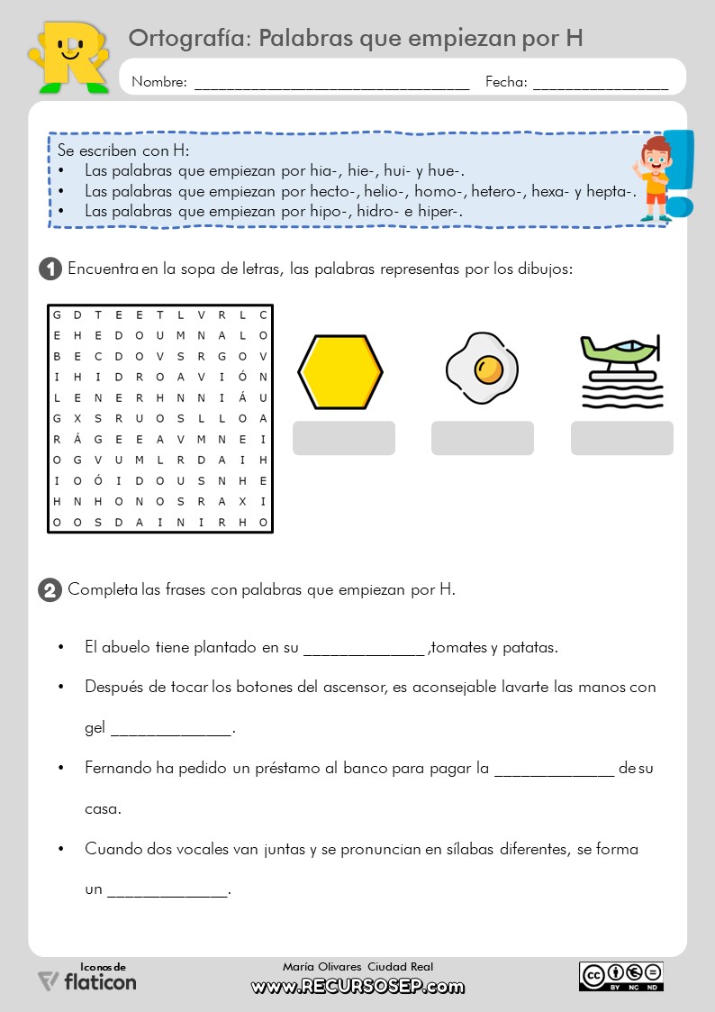 regla ortográfica letra H (1)