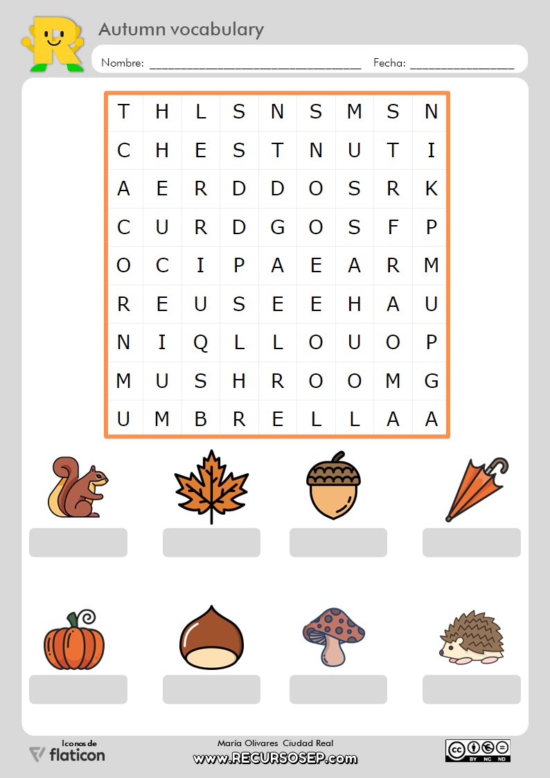 autumn vocabulary (1)