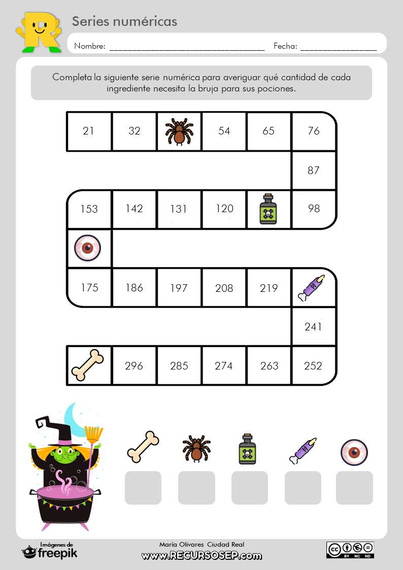 series numeros Halloween (3)