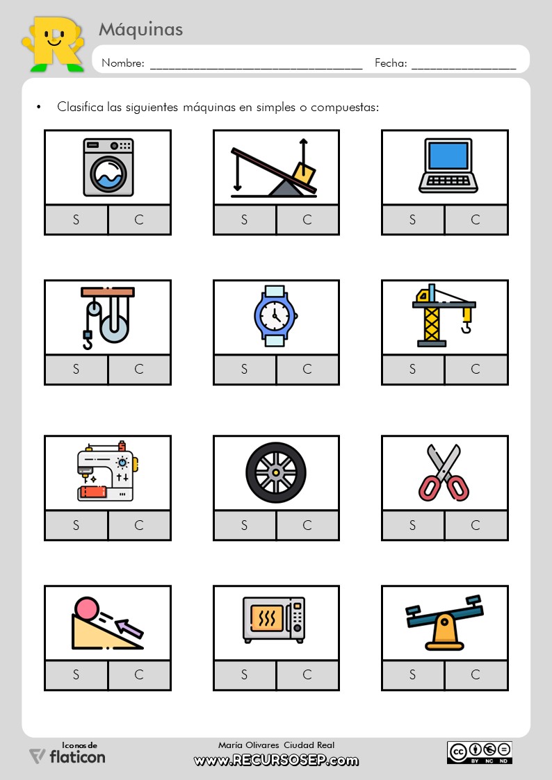 maquinas simples y compuestas