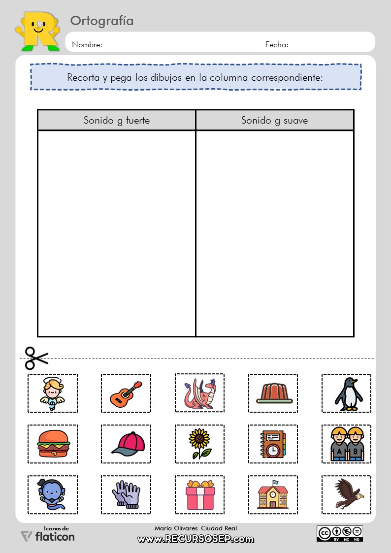g sonido fuerte suave