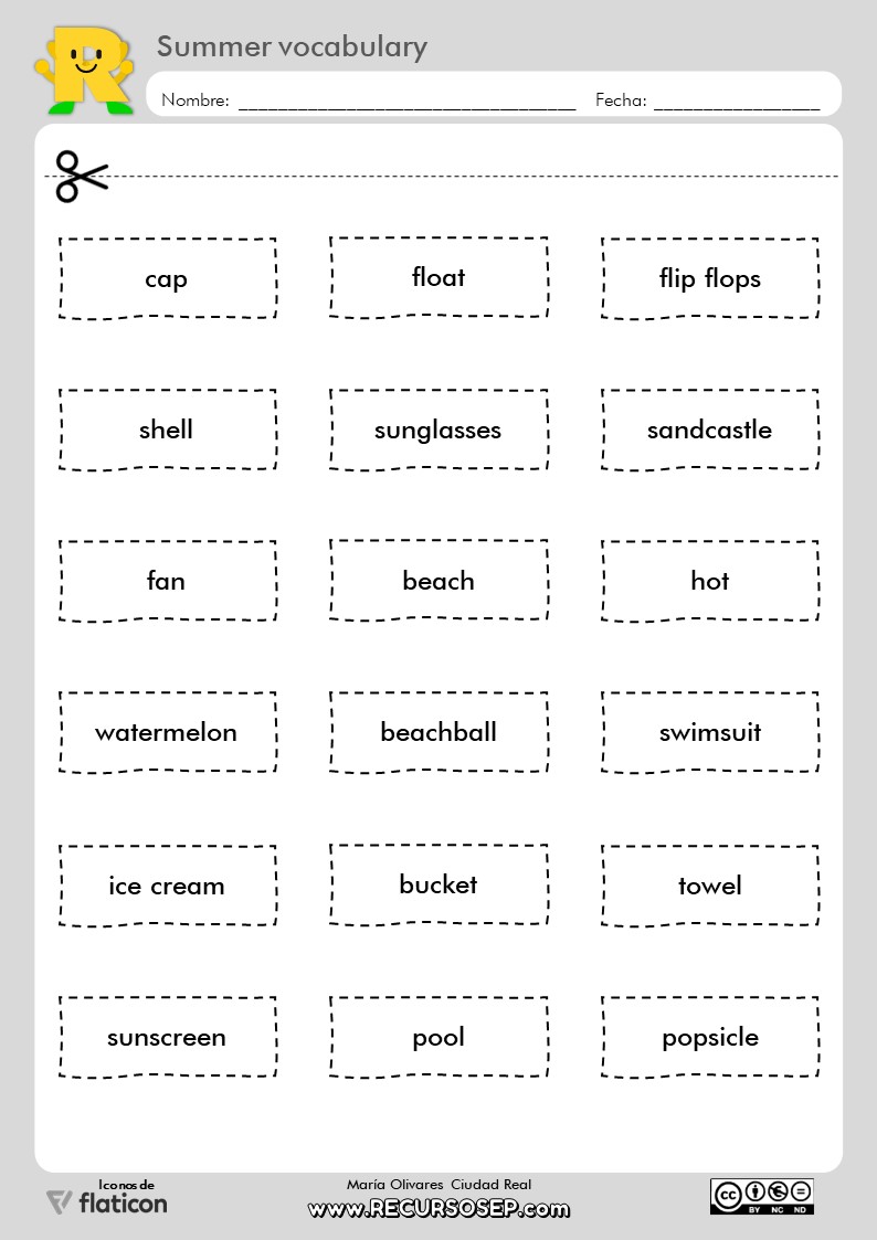 summer vocabulary (3)