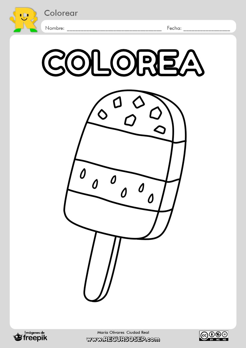 fichas colorear helados (4)
