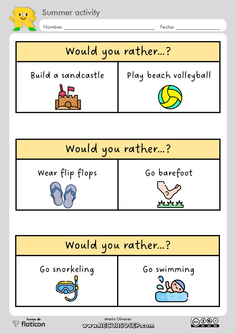 summer speaking activity (2)