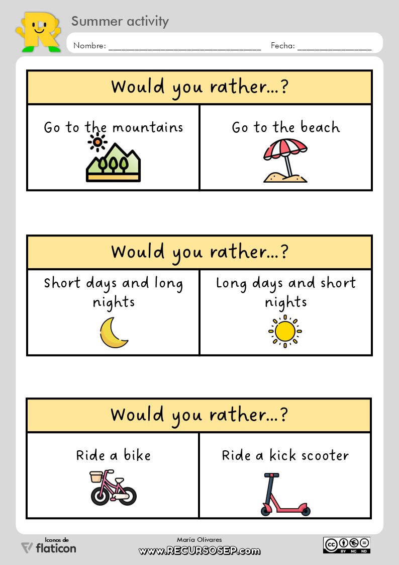 summer speaking activity (3)