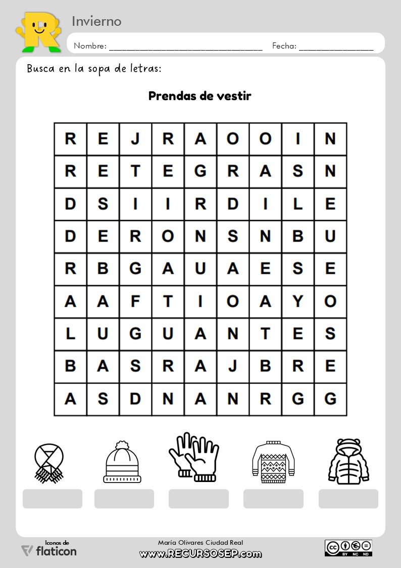 sopas de letras invierno (1)
